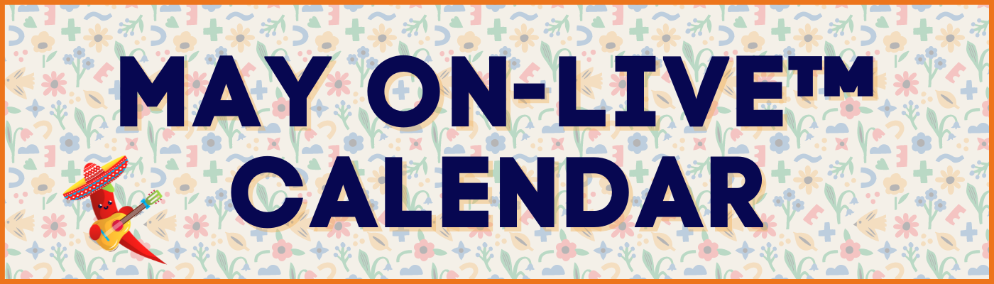 MAY ON-LIVE CALENDAR - Bob Brooks School